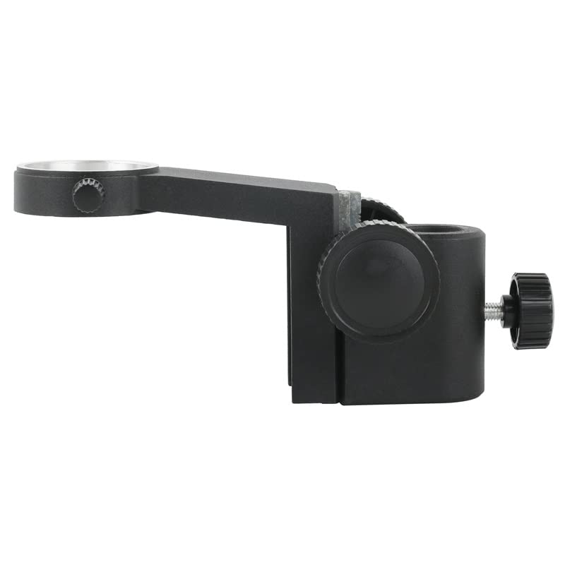 IULJH 1/4 M6 Install Screw 25mm Adjustable Video Microscope Camera Stand Holder Gear Focusing Support Accessories