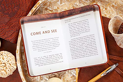 The Chosen: 40 Days with Jesus (Imitation Leather) β Impactful and Inspirational Devotional β Perfect Gift for Confirmation, Holidays, and More