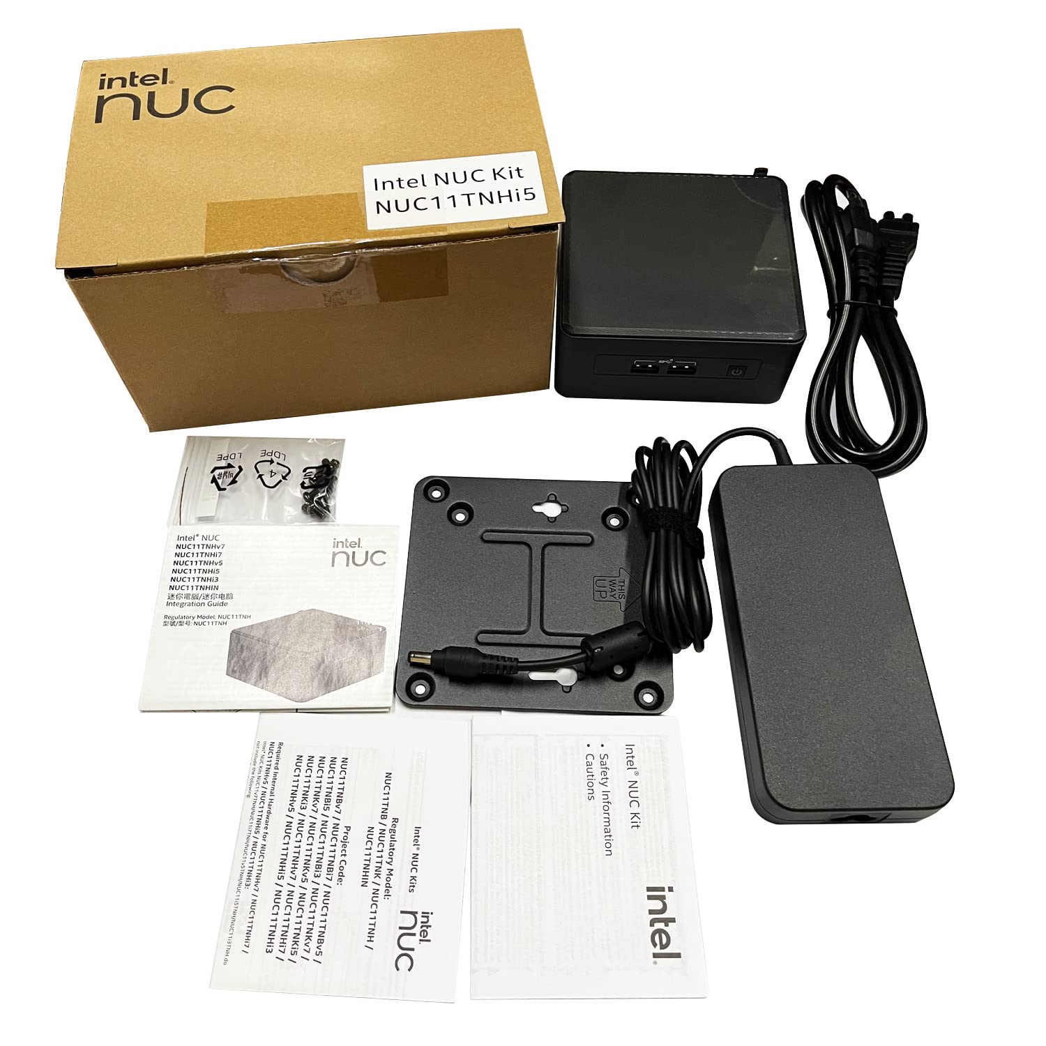 Intel NUC 11 Pro NUC11TNHI5 Add Dual LAN Update to NUC11TNHI50L Mini Desktop Computer/Mini PC/HTPC,Intel Core i5-1135G7 Processor Upto 4.2 GHz Turbo,4 Cores,8 Threads(Tall, 8G RAM+256G SSD)