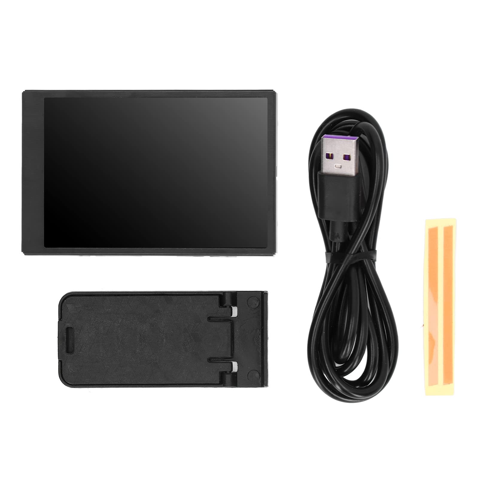 LiebeWH 3.5 Inch Computer Monitor for Mini ITX Case Secondary Screen Type C Secondary Screen CPU GPU HDD Monitoring