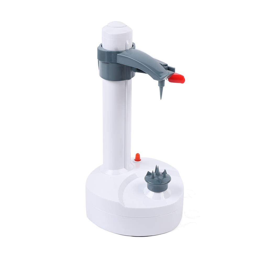 Electric Potato Peeler, Automatic Rotating Peeler, Potato Peeler Machine with 3 Blades, Potato Peeling Machine Fruits Vegetables Cutter Kitchen Peeling Tool