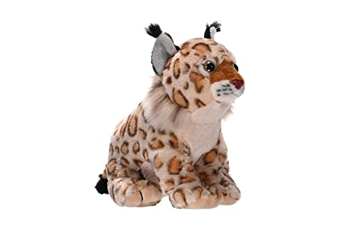 Wild Republic Bobcat Plush, Stuffed Animal, Plush Toy, Gifts for Kids, Cuddlekins 12 Inches