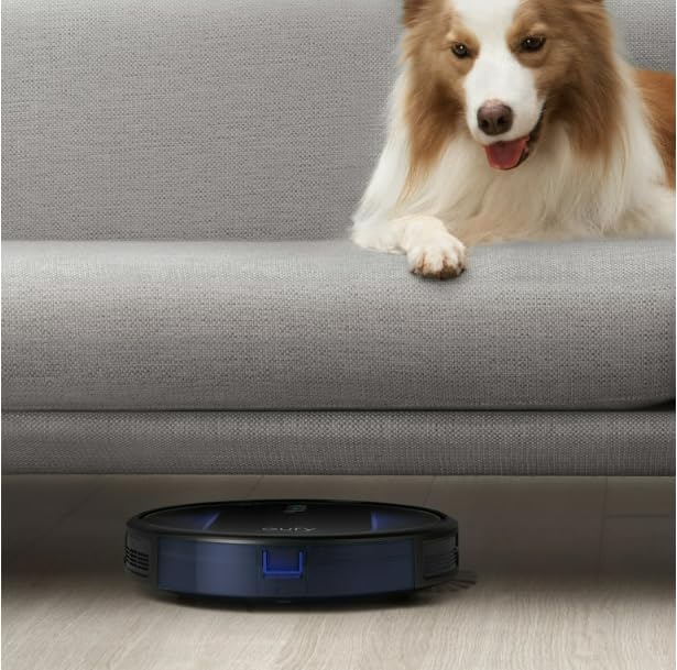 eufy by Anker RoboVac G32 Pro Robot Vacuum with Home Mapping, 2000 Pa Strong Suction, Wi-Fi Enabled, Ideal for Carpets, Hardwood Floors, and Pet Owners, Supports Only 2.4Ghz Wi-Fi (Renewed)