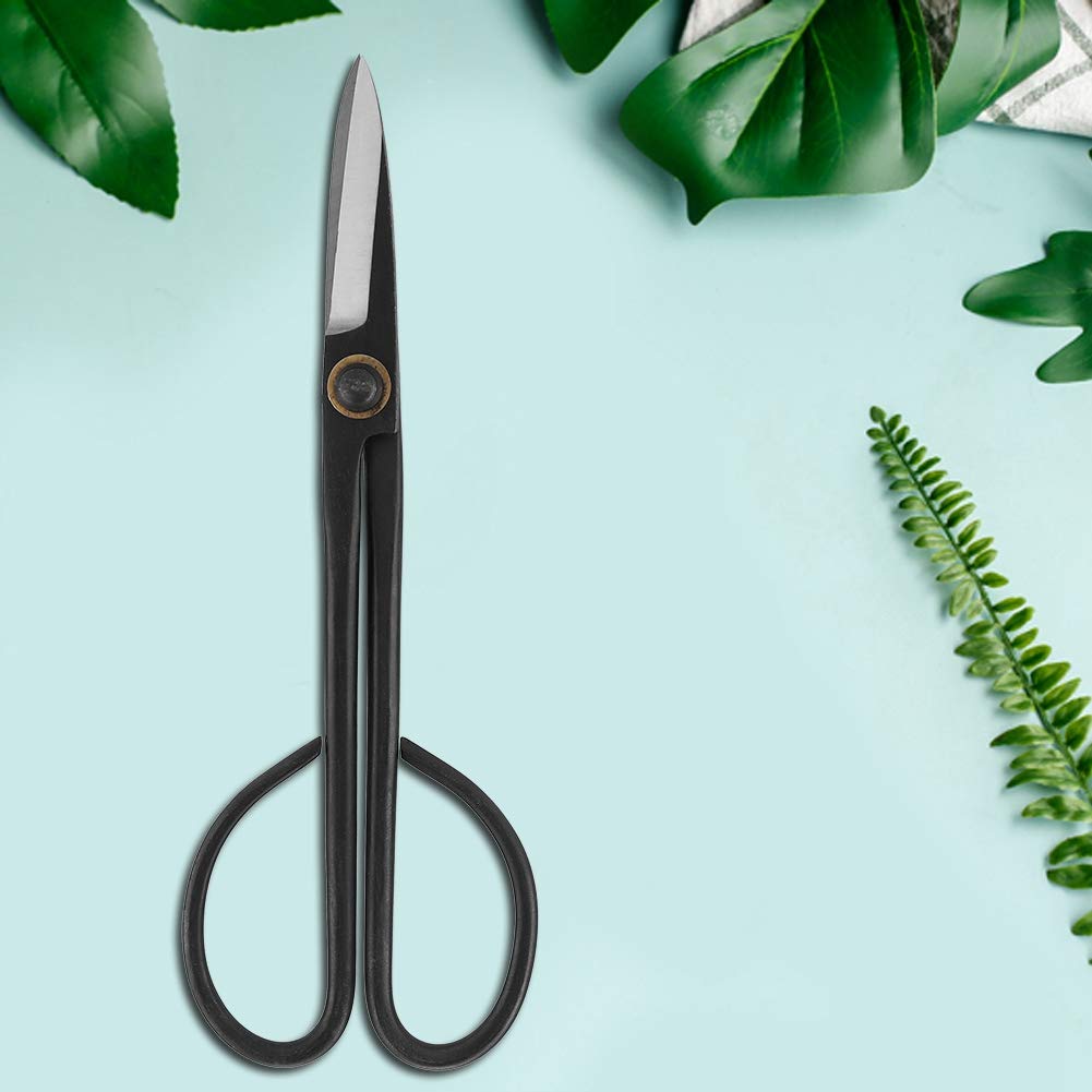HERCHR Bonsai Scissors, Bonsai Shear Pruning Shears Japanese Bonsai Garden Tool, 205mm