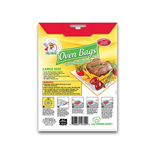 Home Select 10750-4 Oven Bags with 2 Bonus Bags (6 total)