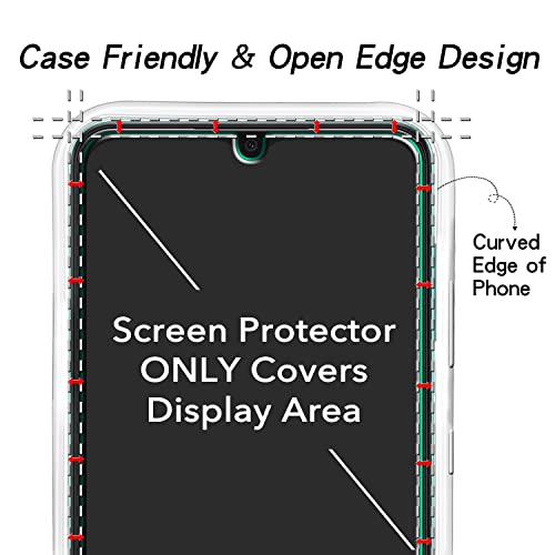 KATIN [2-Pack] Screen Protector for Samsung Galaxy A13 5G Tempered Glass, Anti Scratch, Bubble Free, 9H Hardness, Case Friendly