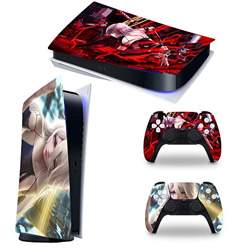 Destroy Machine - PS5 Standard Edition Skin Console - PS5 Standard Edition Controller Skin Cover Vinyl Decal Protective