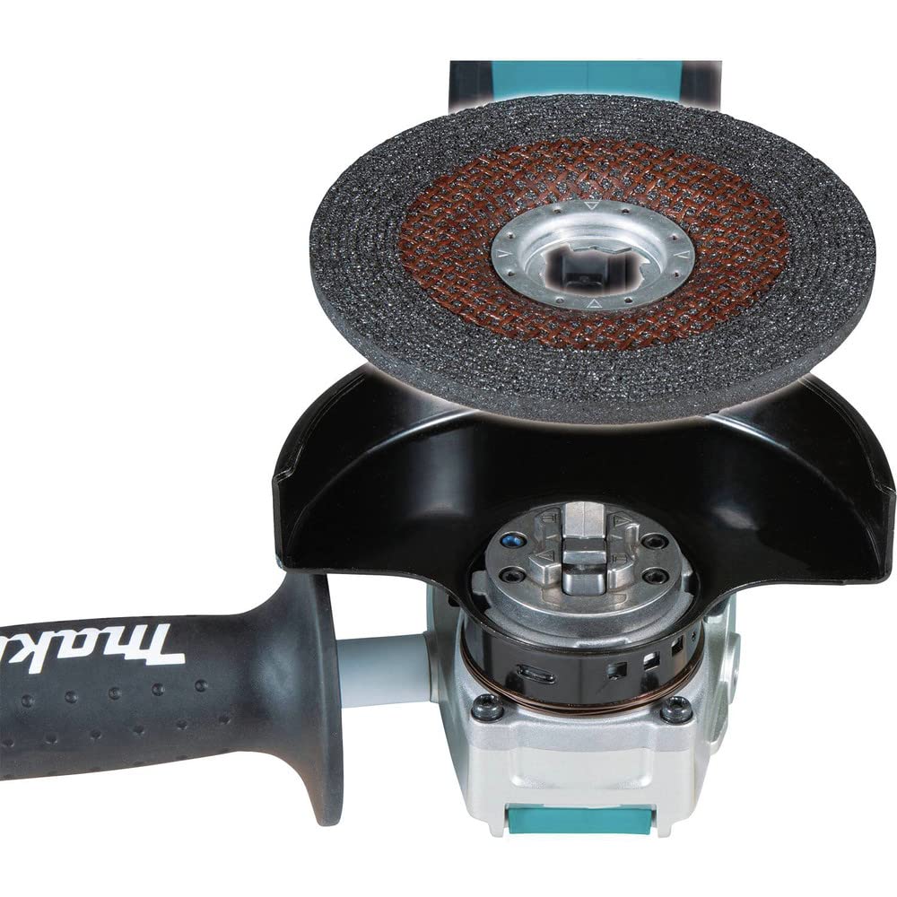 Makita XAG26Z 18V LXT® Lithium-Ion Brushless Cordless 4-1/2” / 5" Paddle Switch X-LOCK Angle Grinder, with AFT®, Tool Only