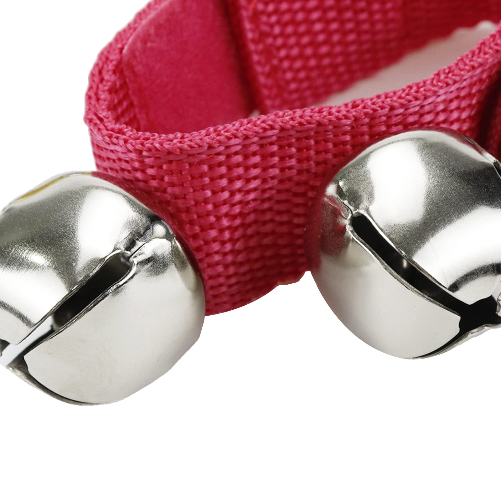 Geesatis 5 Pcs Hand Band Wrist Bells Musical Jingle Bells Instrument Percussion Rhythm for Kids Education