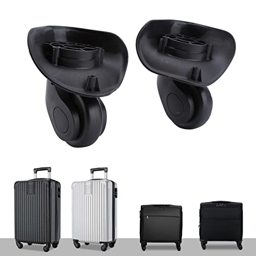 Suitcase Wheels 1 Pair, Luggage Wheels Suitcase Replacement Wheels for Luggage Suitcase Trolley (W041-2 S)