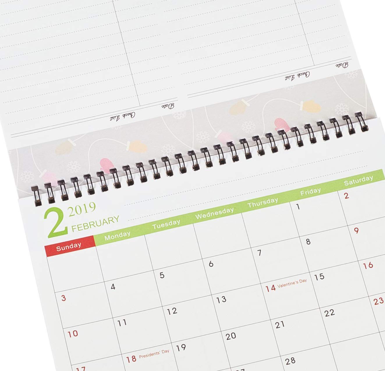 Desk Calendar September 2023 - December 2024 Custom-Made Creative, Simple, Small and Fresh Office Desktop Decoration Calendar