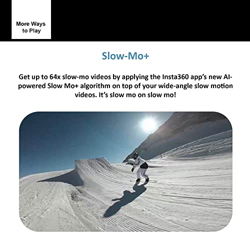 Insta360 ONE RS Twin Edition (360 Camera + 4K Wide Angle) + SanDisk 64GB SD Card + Monopod + Chest Strap + Head Strap + Bike Mount - Top Accessory Bundle