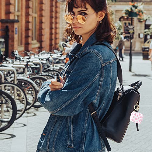 NIUTRENDZ Cute Cow Print Case for AirPods Case Cover IMD Design Hard TPU Shockproof [Front LED Visible] [Wireless Charging] Protective Skin Compatiable with AirPods 2&1 (Pink)