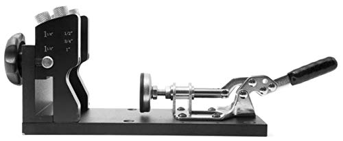 WEN Pocket Hole Jig Kit, Metal, Step Drill Bit, Self-Tapping Screws, and L-Base (WA1527)
