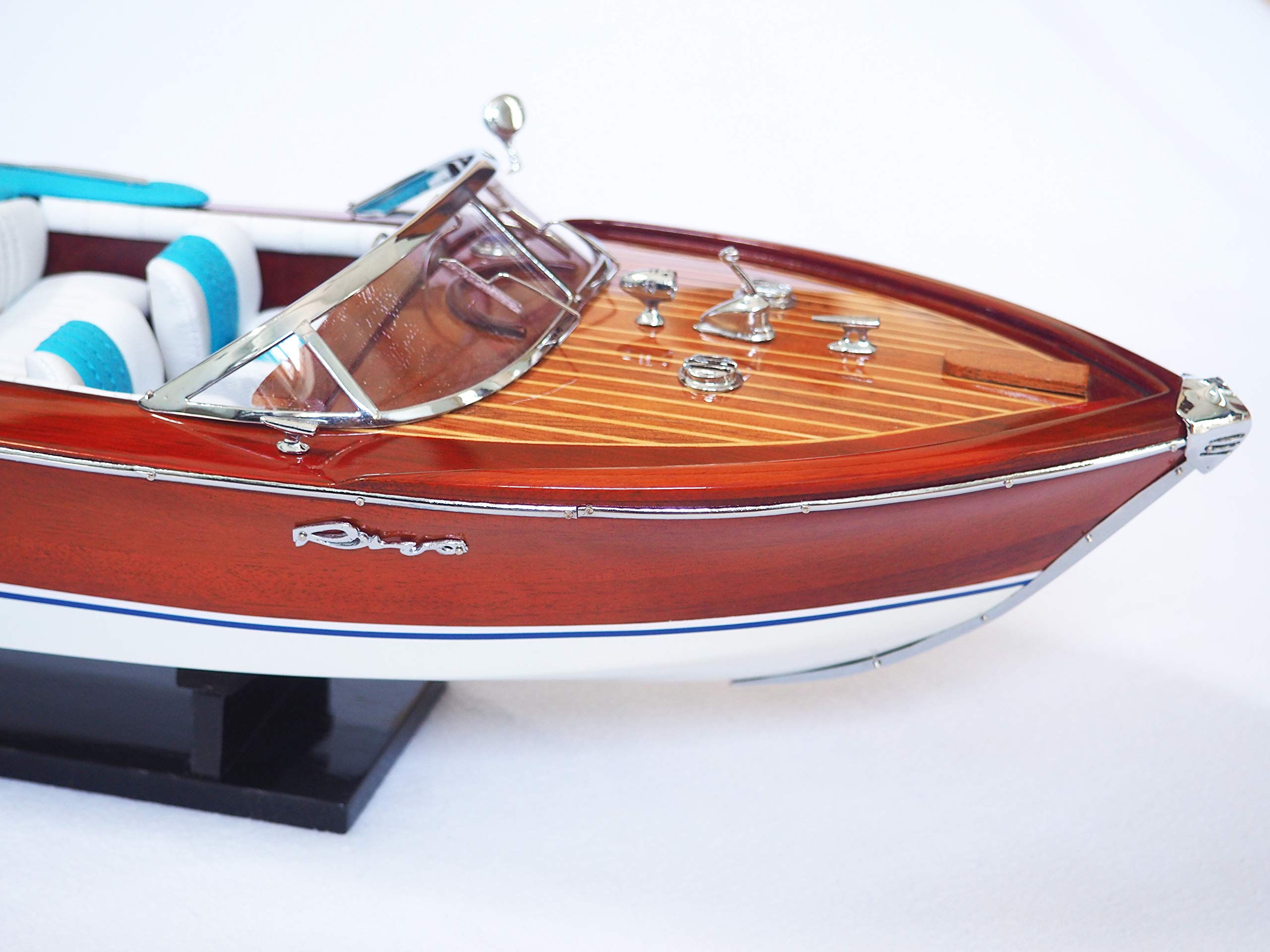 Riva AQUARAMA Wood Boat Model 21" (53 cm) Fully Assembled