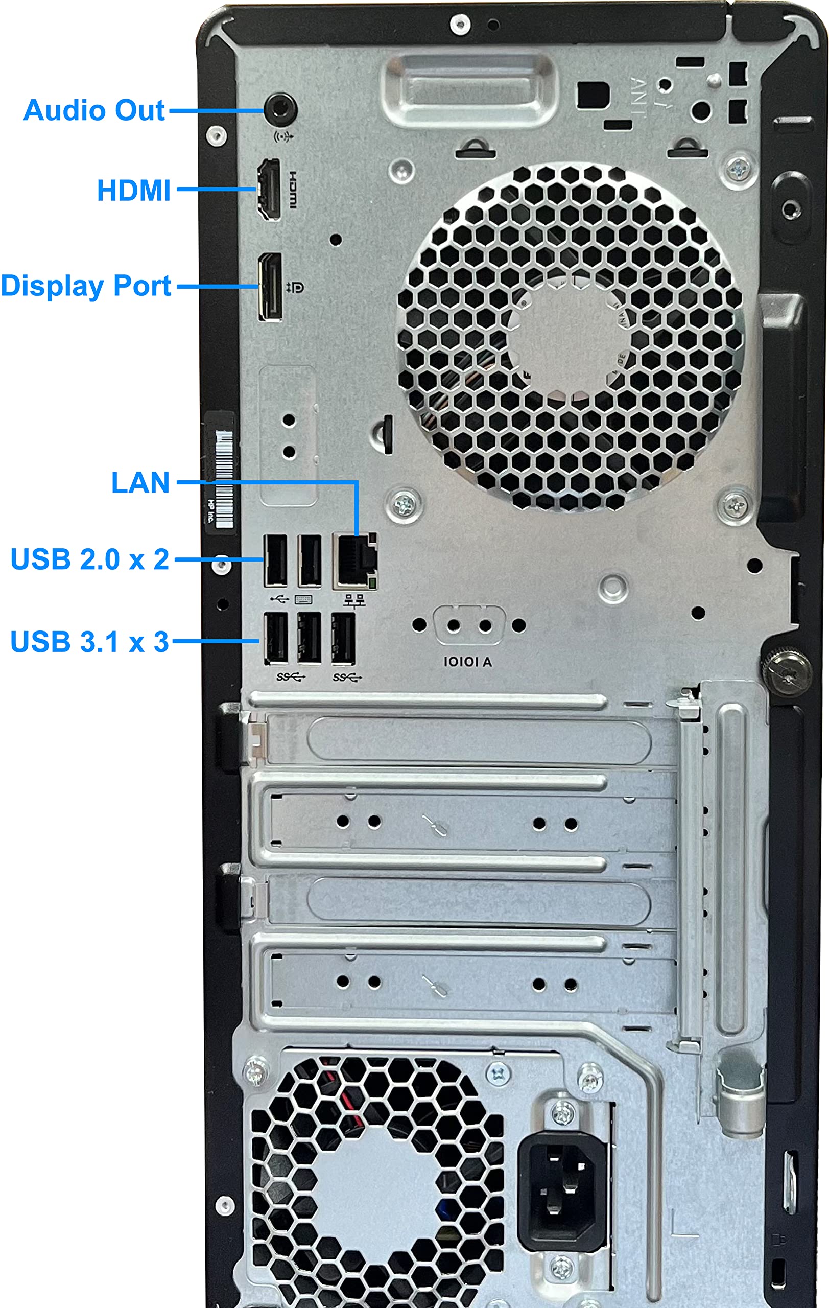 HP ProDesk 400 G7 Microtower Desktop, Intel i7-10700, 32GB RAM, 1TB NVMe SSD, 4K UHD 630 Graphics, DVD-RW, DisplayPort, HDMI, AC Wi-Fi, Bluetooth – Windows 11 Pro