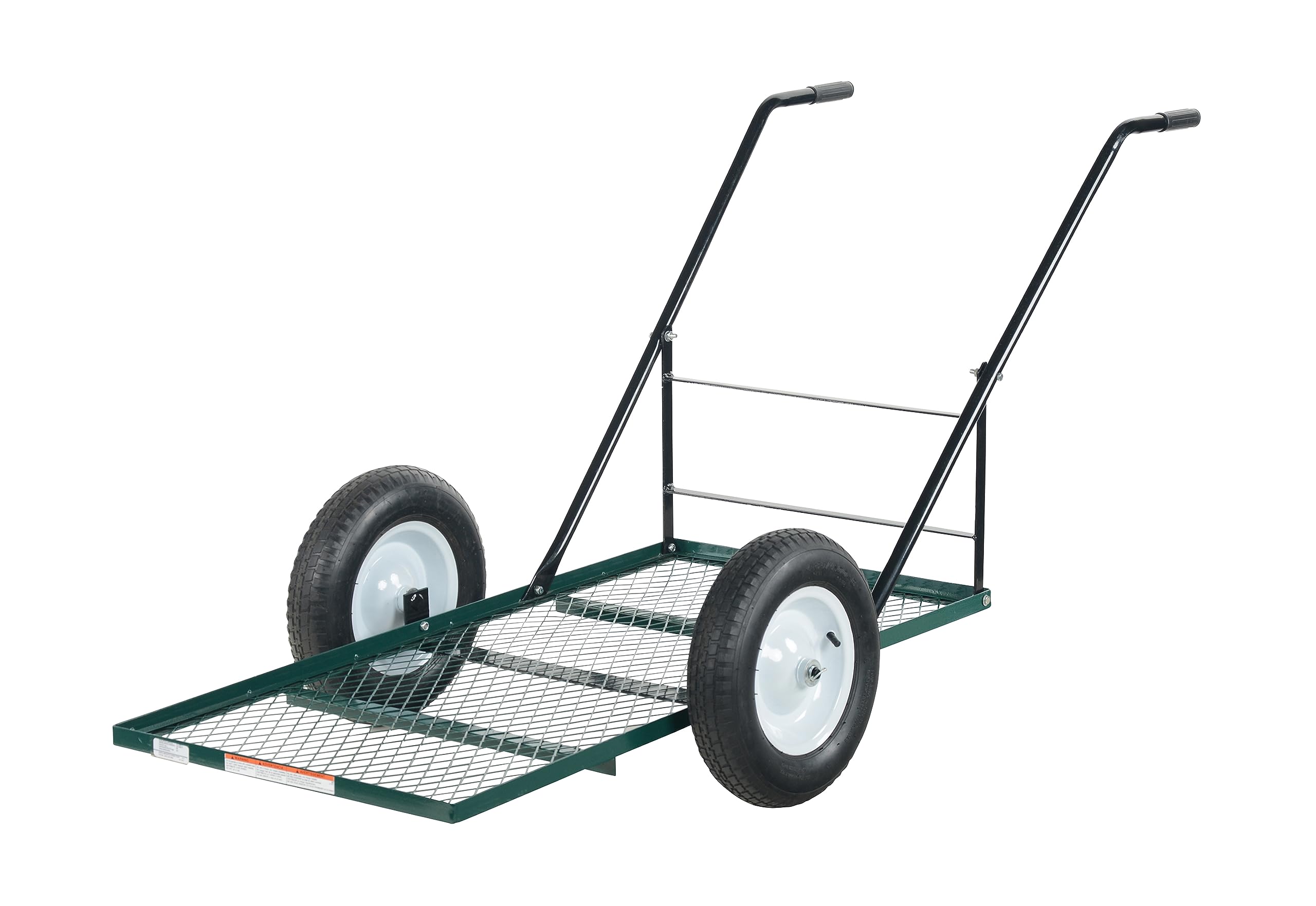Vestil LSC-2448-TC Steel Service Cart, Pneumatic Wheels, 500 lbs Load Capacity, 45" Height, 53" Length X 24" Width