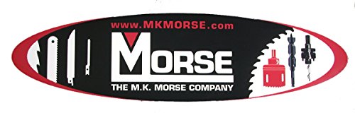 M.K. Morse RB95006T25 9-by-3/4-by-0.050-Inch 6 TPI Bi-metal Reciprocating Saw Blade, 25-Pack