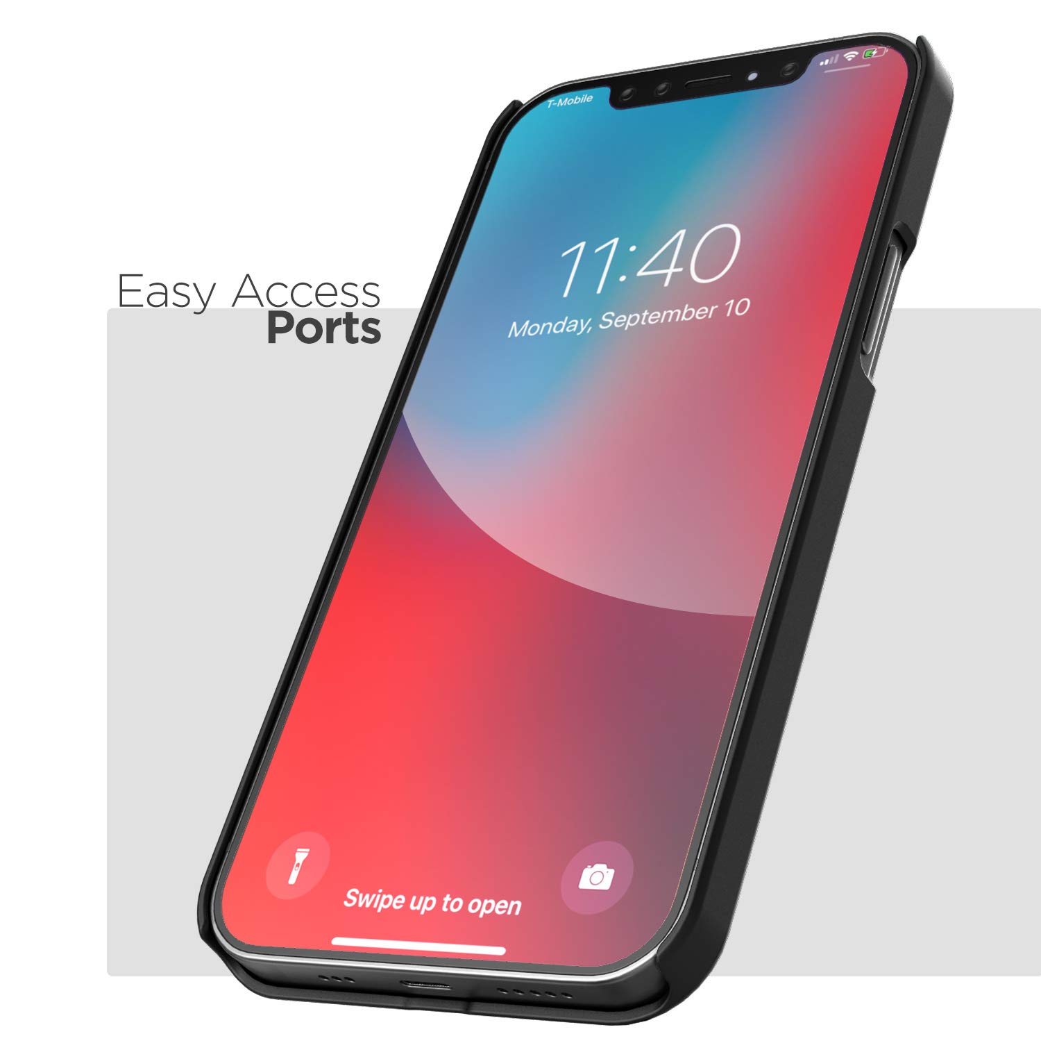 Encased DuraClip Holster for iPhone 12 Pro Case with Belt Clip (iPhone 12 Pro)