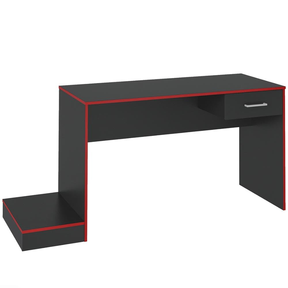 Game Table Online Gamer Color Black/Red - Artely