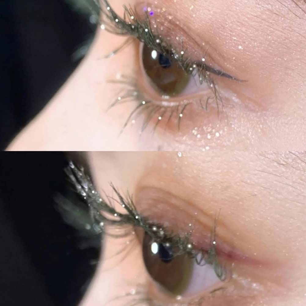Glitter Mascara Diamond Glitter Mascara 4D Glitter Lash Mascara for Women Waterproof|Long Lasting|Thickening|Lengthening Sparkly Eye Lash Mascara Lash Makeup for Party Wedding