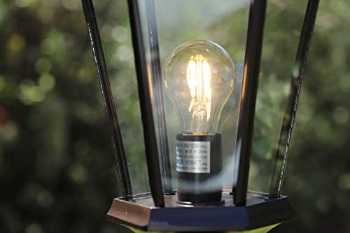 Kenroy Home 93432ORB Villa Waterproof Outdoor Lamp Post Light, Oil-Rubbed Bronze Finish