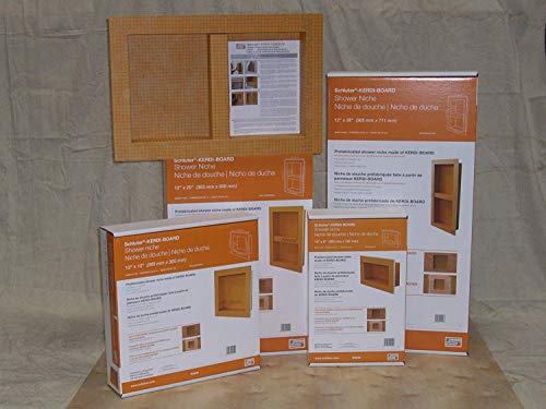 Kerdi-Board-SN 12 in. x 6 in. Shower Niche