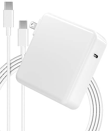 Mac Book Pro Charger - 118W USB C Fast Charger Power Adapter for USB C Port MacBook Pro/MacBook Air 16 15 14 13 Inch, New iPad Pro and All USB C Device, Include Charge Cableļ¼7.2ft/2.2mļ¼ļ¼White