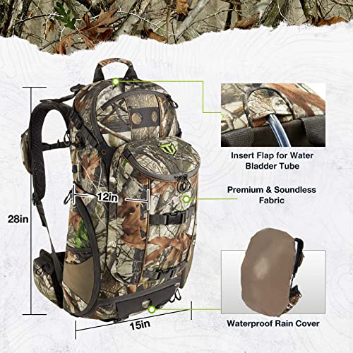 TIDEWE Hunting Blind & Hunting Backpack(Next Camo G2)