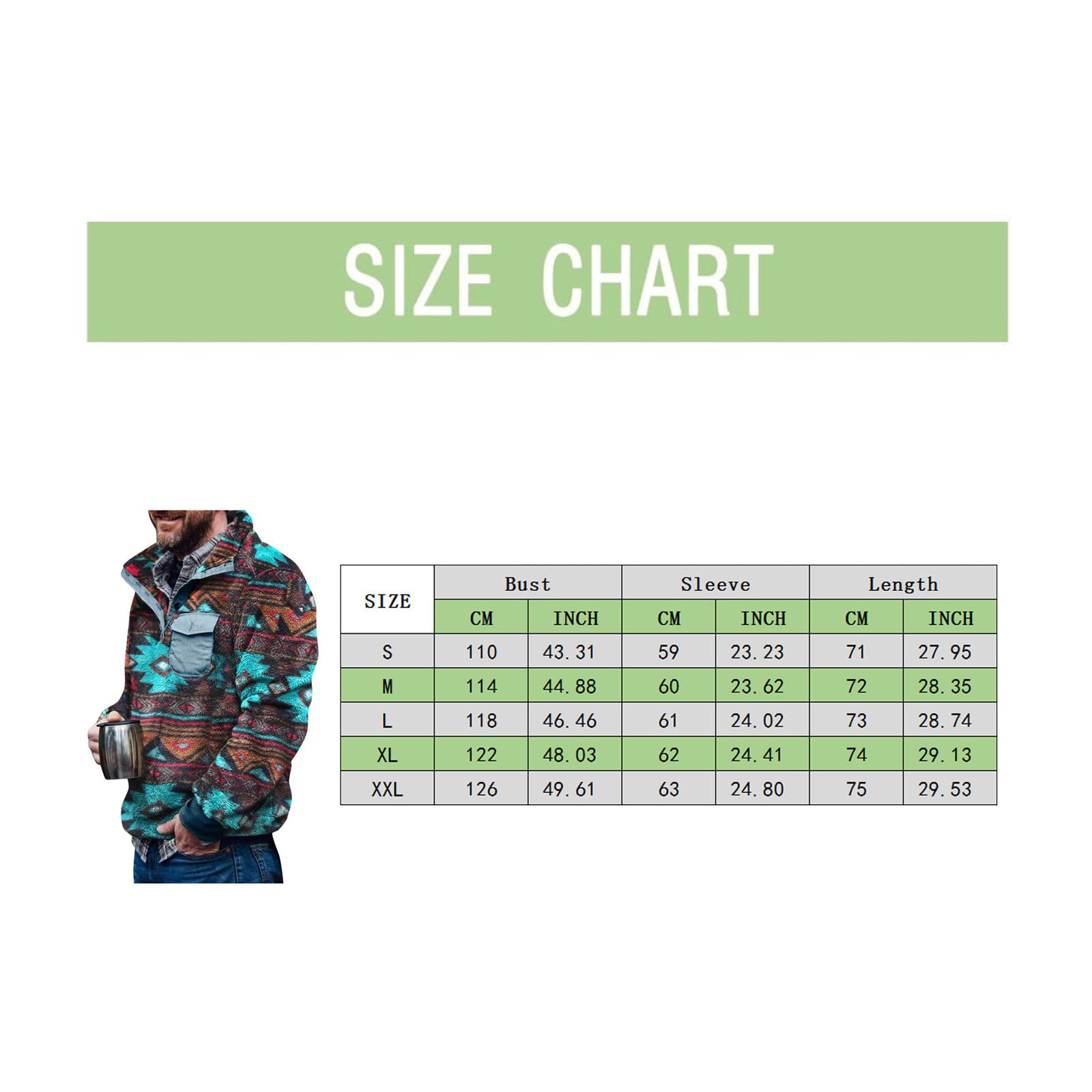 Flannel Shirts For Men,Mens Oversize Plaid Lapel Brushed Button Down Pocketed Long Shirt Jacket Shacket Coat Jacket