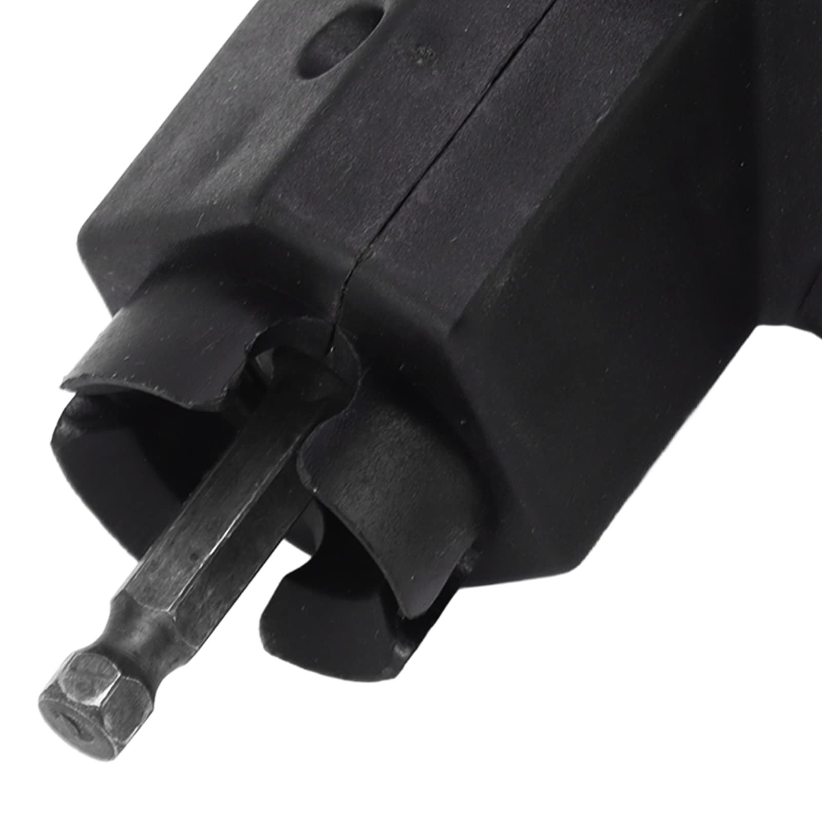 Right Angle Bending Extension Attachment, Narrow Bearing Steel 90 Degree Angle Drill High Hardness Triangular Drive Shaft Heavy Duty Bearing