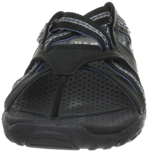 Skechers Women's Reggae-Soundstage Thong Sandal,Black,8 M US