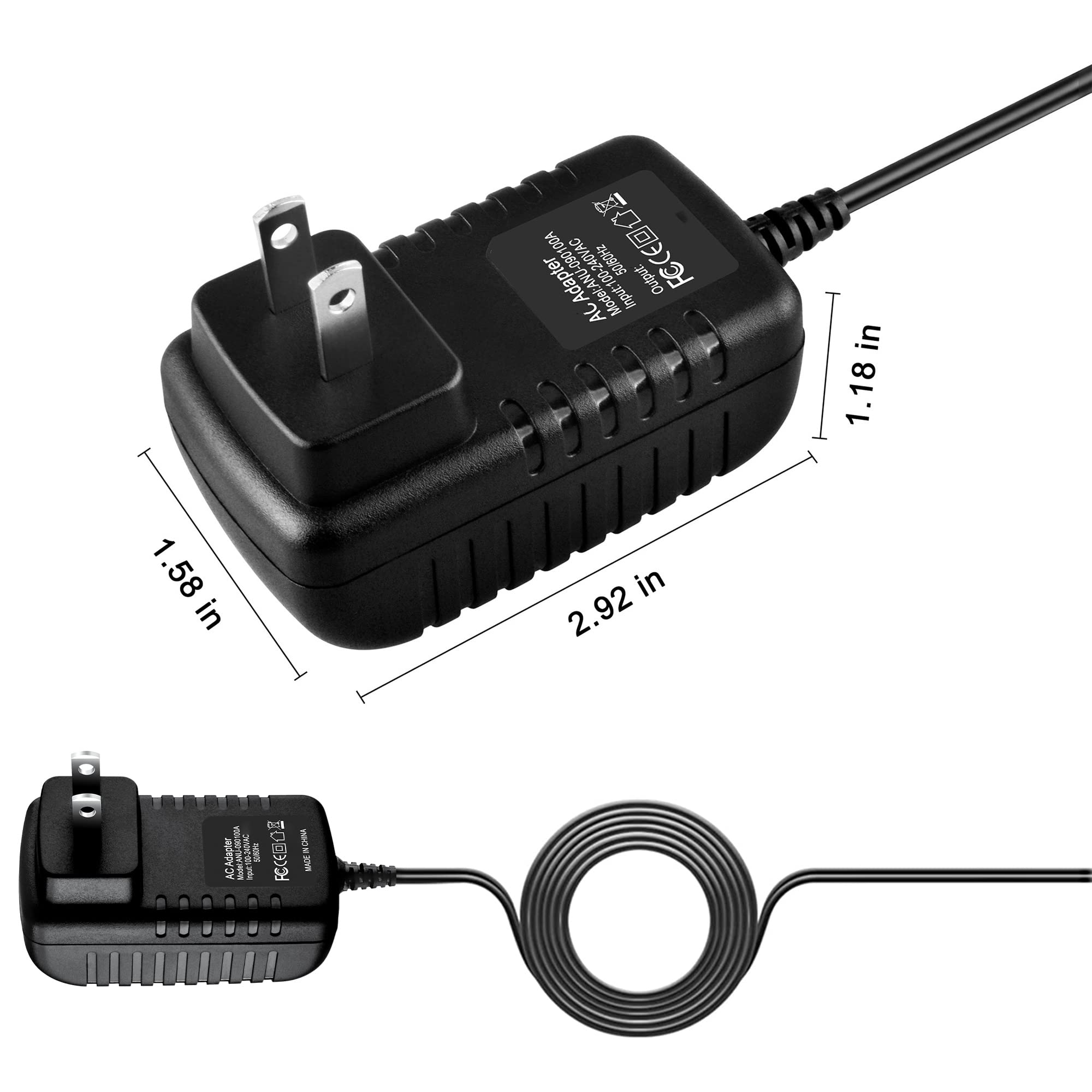 J-ZMQER AC Adapter Replacement Compatible with Generac GP6500E GP7500E GP8000E Power Supply Cord Battery Charger