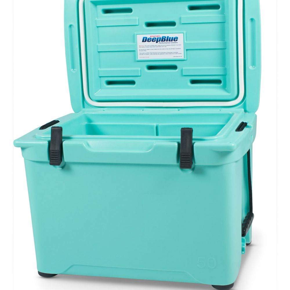 ENGEL Coolers 48 Quart 60 Can Roto Molded Ice Cooler, Seafoam (Open Box)
