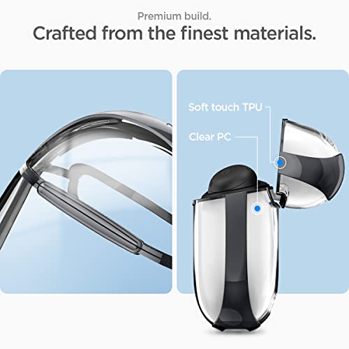 Spigen Ultra Hybrid Designed for Google Pixel Buds Pro Case - Charcoal