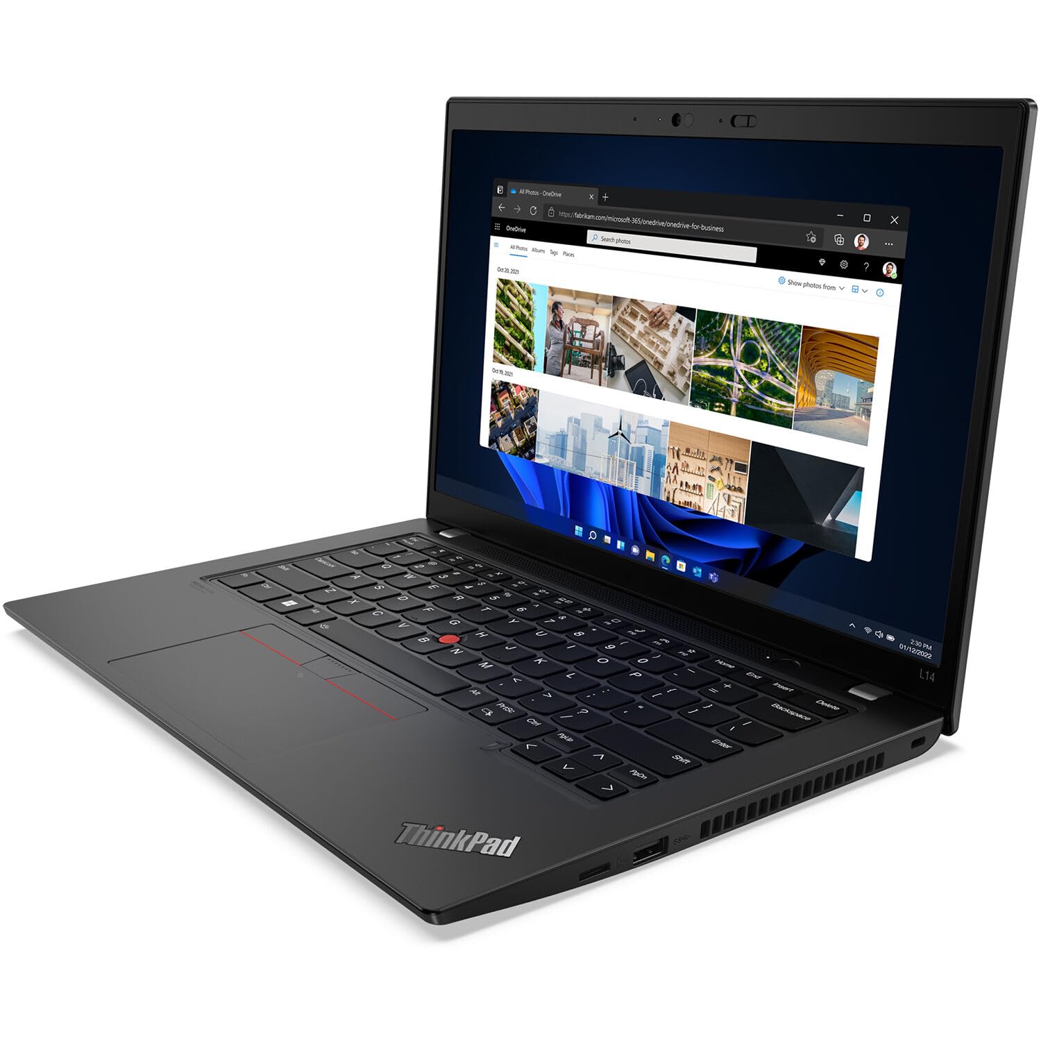 Lenovo ThinkPad L14 Gen 3 14" FHD Business/Student Laptop, AMD Ryzen 7 Pro 5875U, AMD Radeon Graphics, 16GB RAM, 512GB SSD, Windows 11 Pro, Backlit Keyboard, Black
