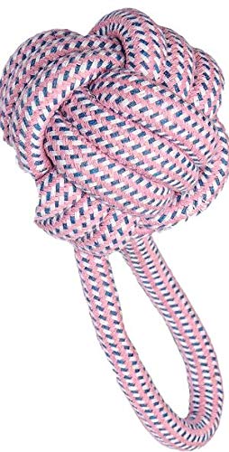 RITE-HITE Rope Dog Toys - for Small, Medium, and Large Size Dogs, Includes Ball, Made for Aggressive chewers and Great for Teething (Large)