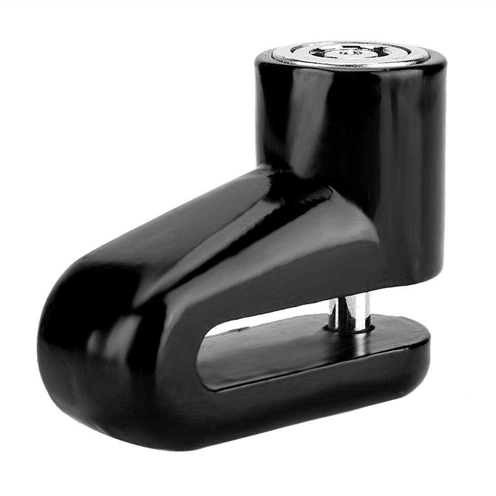 Disc Brake Lock, Heavy Duty Safety Portable Brake Lock, ABS + Metal for Motorcycle Road Bike Bicycle(Black)