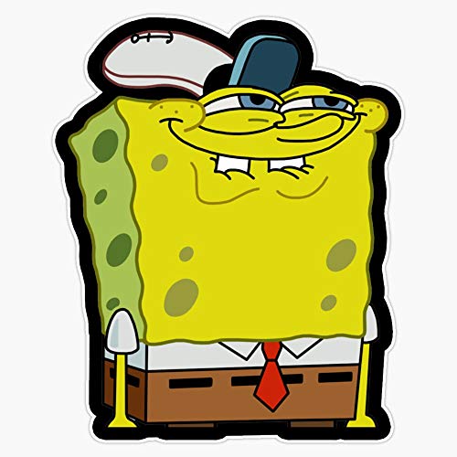 Spongbob Sticker Boy Sticker Vinyl Bumper Sticker Decal High Quality Waterproof 5"