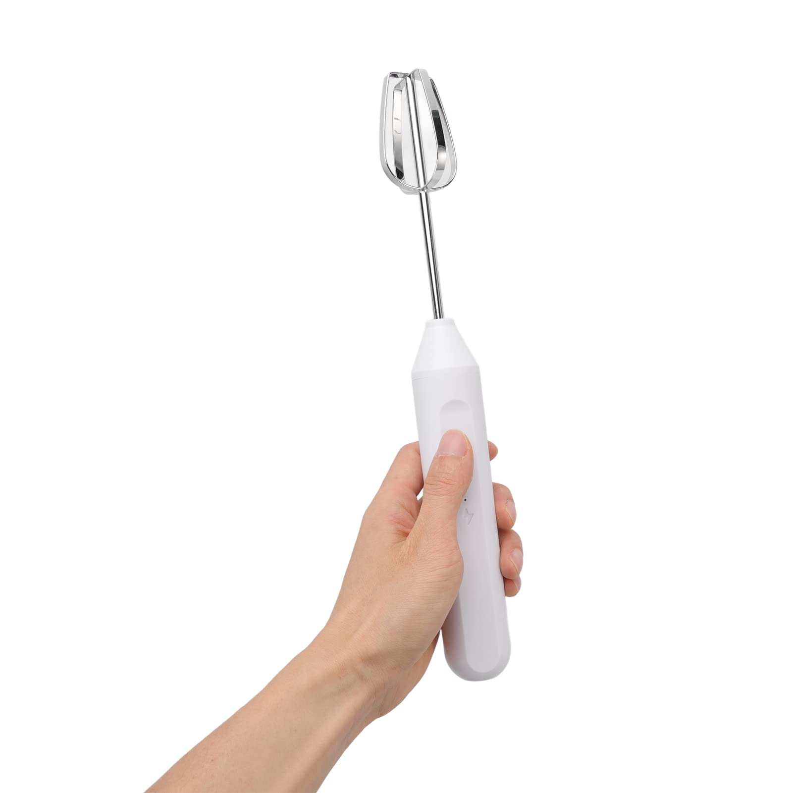 Electric Hand Blender，3 in 1 Immersion Blender Handheld, Beater Electric Milk Frother Coffee Blender Milkshake Blender Foamer Kitchen Tools(White)