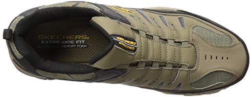 Skechers Sport Men's Afterburn M. Fit Wonted Loafer,pebble,10.5 M US