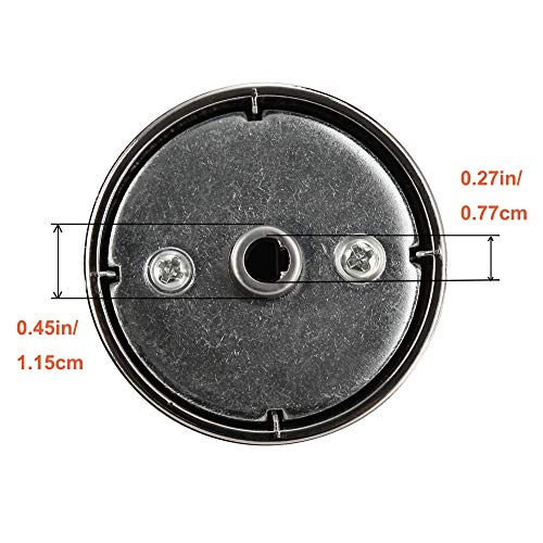 DG64-00473A Top Burner Control Dial Knob Range Oven replacement Compatible with Samsung Range Oven Gas Stove Knob NX58F5700WS NX58H5600SS NX58H5650WS NX58J7750SS NX58M6850SS (5pcs)