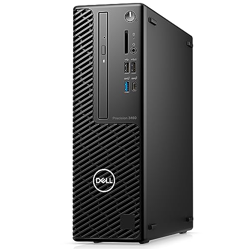 Dell Precision 3460 Desktop, i9-12900K, 64GB RAM, 2TB NVMe SSD, Nvidia Quadro T1000 4GB Graphics, DVDRW, USB C, HDMI, Mini-DisplayPort, AC Wi-Fi USB, BT, Windows 11 Pro