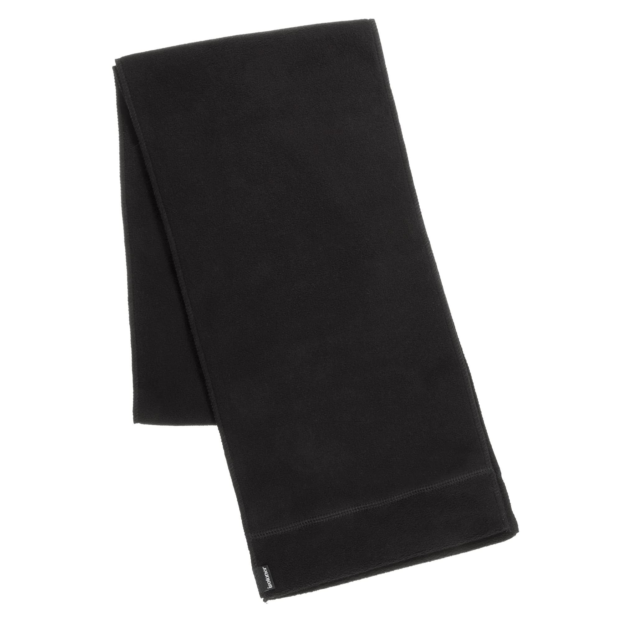 isotoner Womens Water Repellent Soft Stretch Fleece Scarf Scarves, Grey