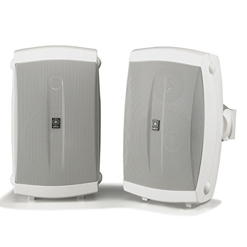 Yamaha Audio NS-AW150W 2-Way Indoor/Outdoor Speakers (Pair, White)