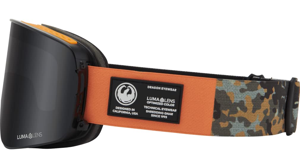Dragon Alliance NFX2 Bush Camo/Lumalens Dark Smoke Snow Goggles
