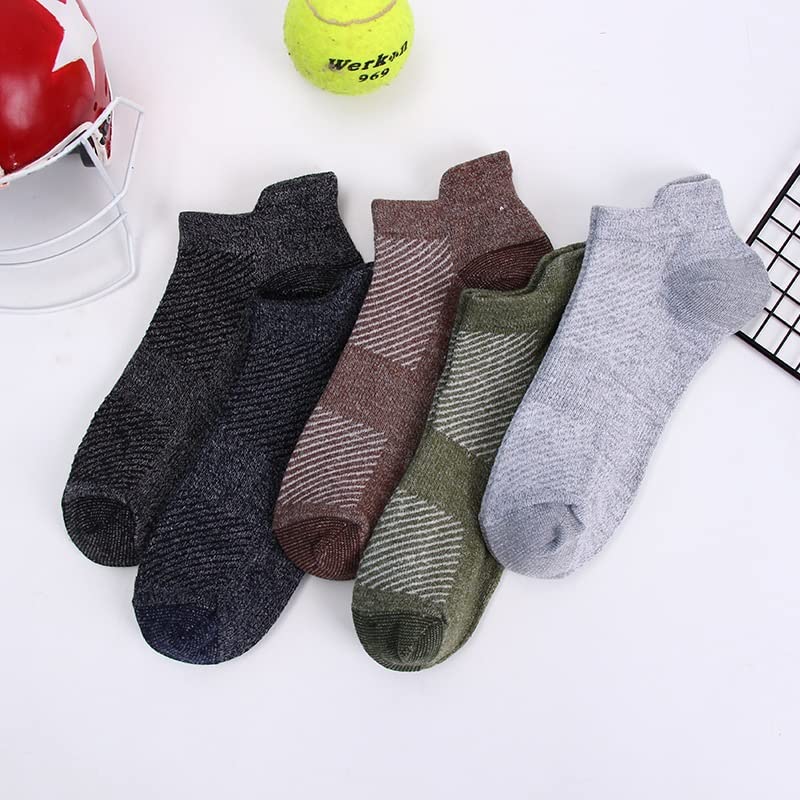 GPPZM 5 Pairs Men Summer Sports Socks Cotton Compression Running Socks Professional Running Basketball Male Socks