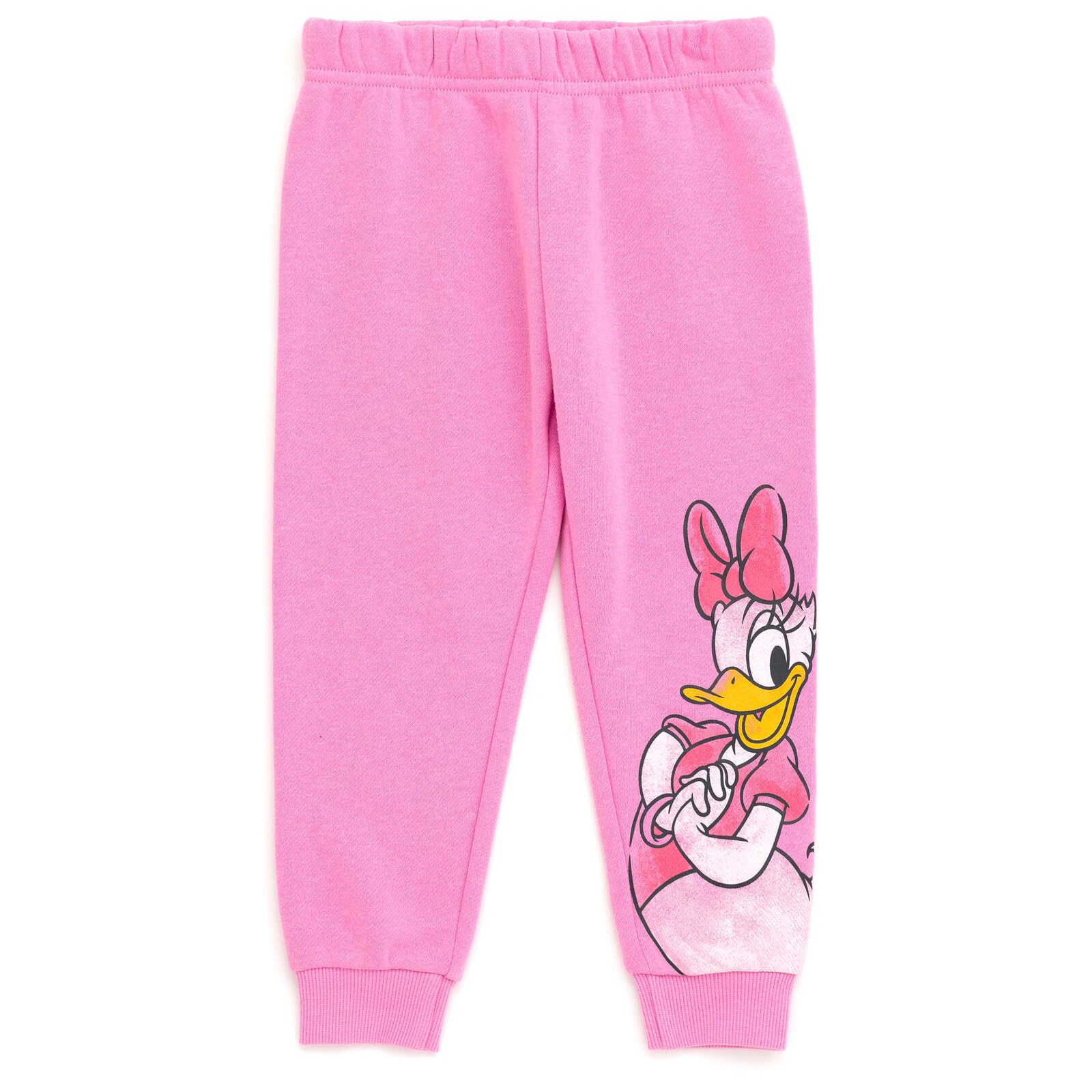 Disney Daisy Duck Minnie Mouse Toddler Girls Fleece Sweatshirt and Pants Set Pink 3T