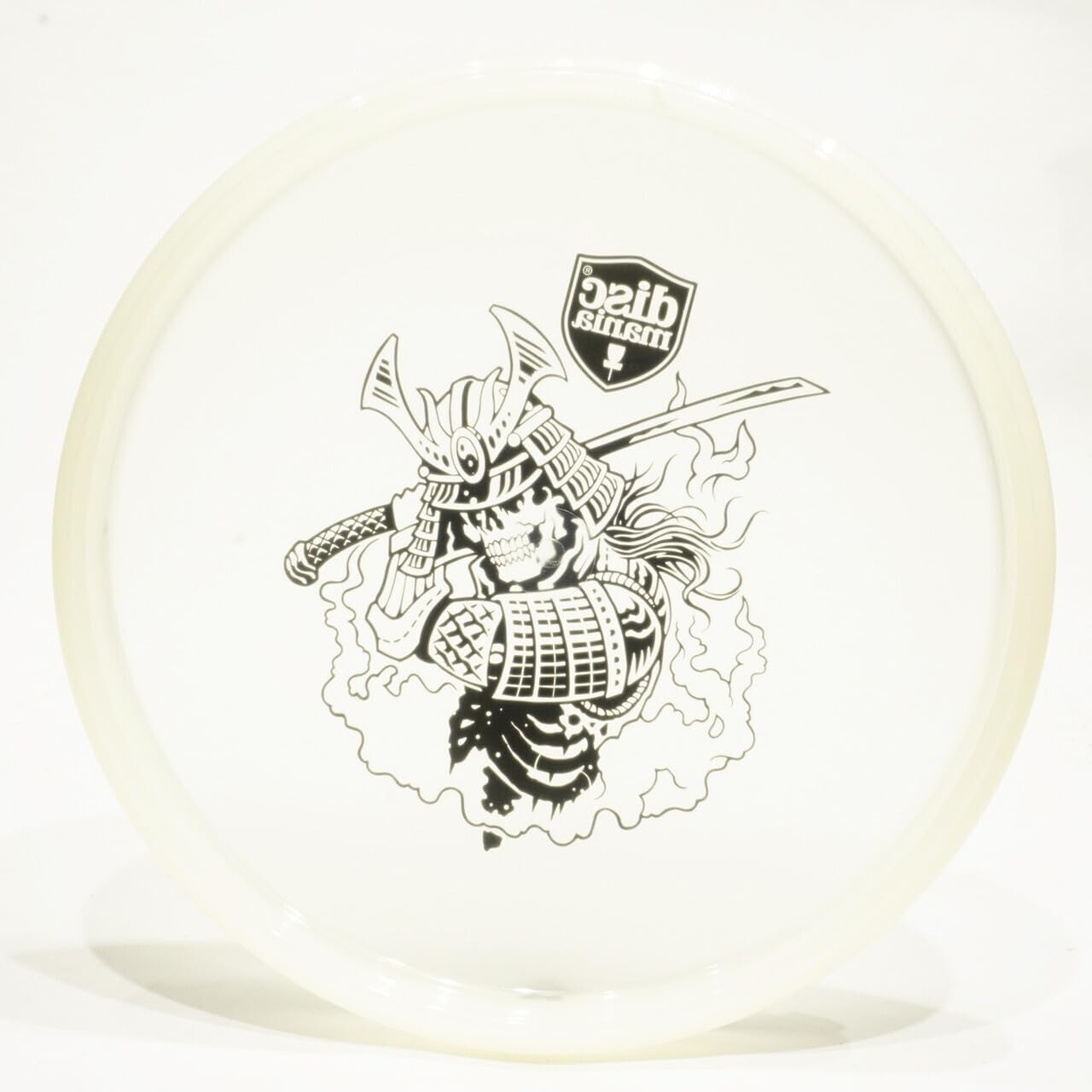 Discmania Glow Shogun (Premium) Glow in The Dark Putter Golf Disc White 175-176 Grams