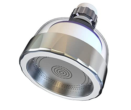 GrapeZ Visual Faucet Mount Water Filters 360 Degree Rotating Purified Water Pressure Booster for Kitchen Bathroom